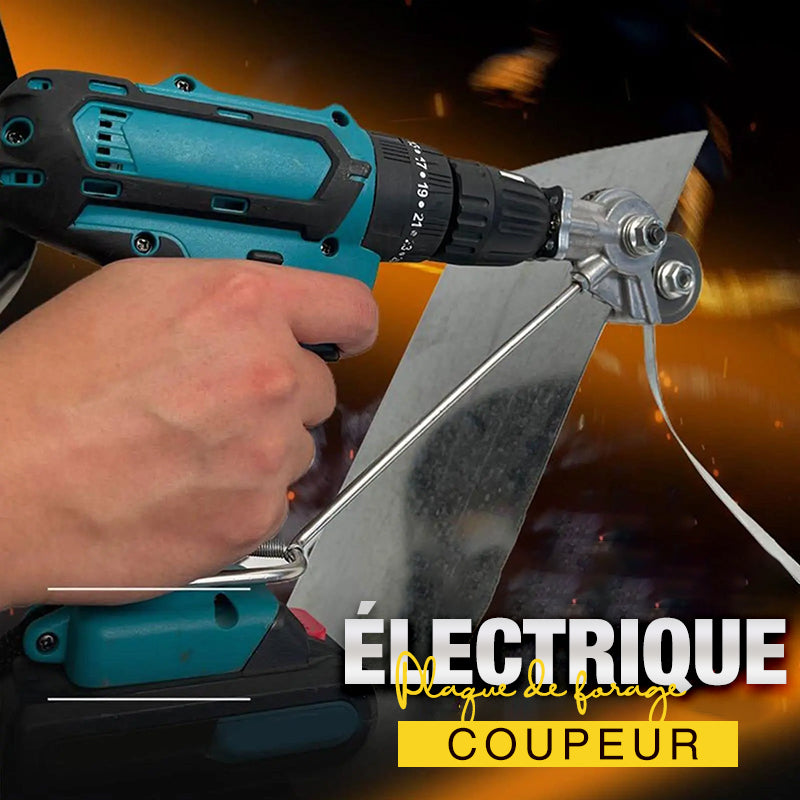 Perceuse Électrique Cisailles Accessoire Cutter Grignoteuse – noucadeaux